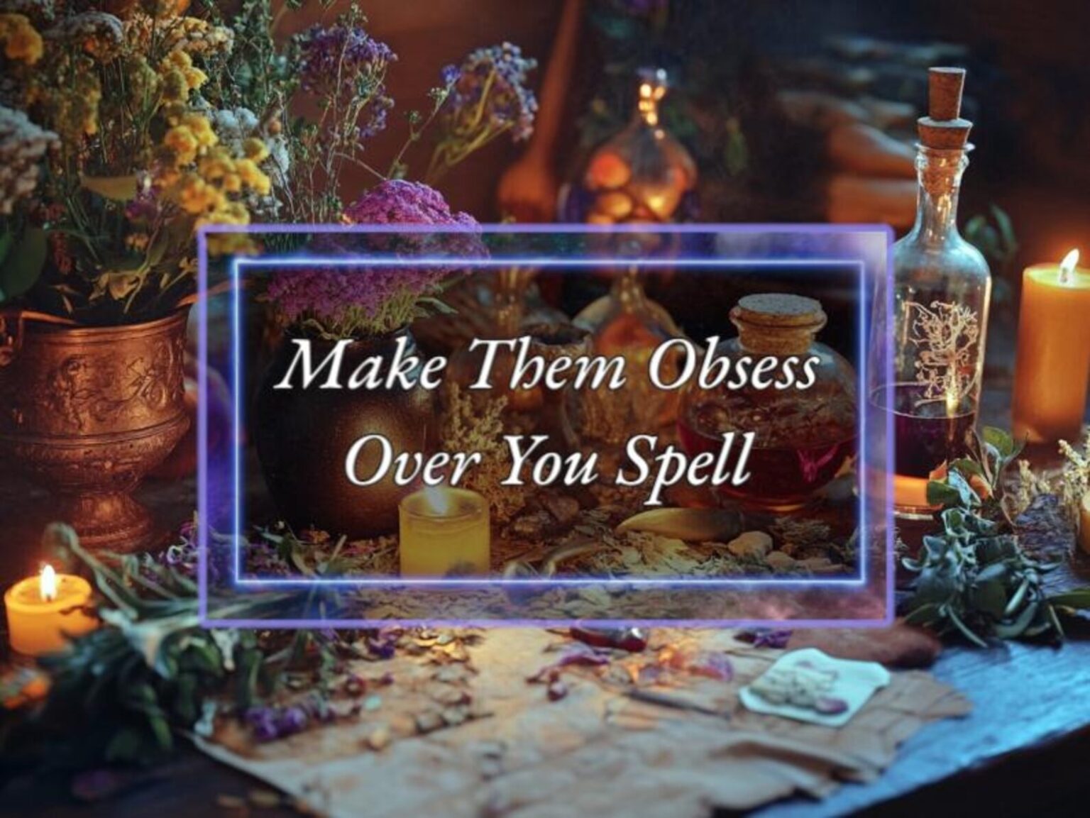Make Them Obsess Over You Obsession Spell - Power of Three Coven ...